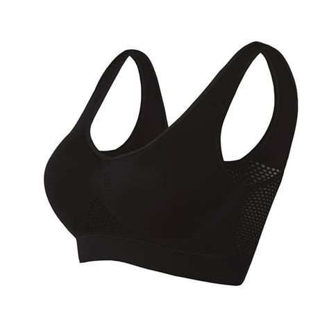 Lovskoo Women Wireless Sports Bralette With Support Back Smoother Bras