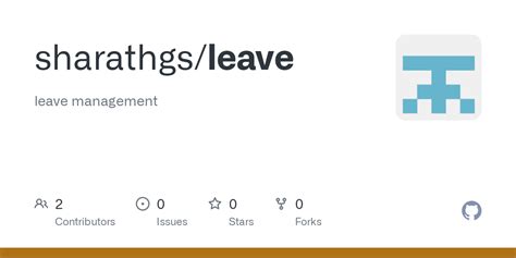 Github Sharathgsleave Leave Management Github Sharathgsleave Leave Management