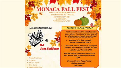 Monaca Fall Fest Beaver County Events