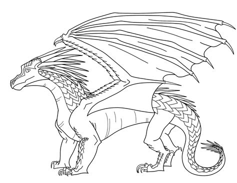 86 Icewing Coloring Page