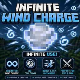 Infinite Wind Charge Plus Minecraft Mods Curseforge