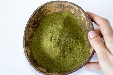 Powdered Dried Wheatgrass Powder Made With Fresh Wheatgrass In A
