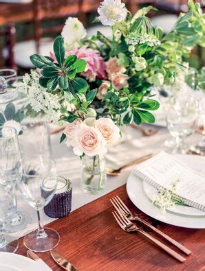 Queen Annes Lace Wedding Flower Arrangements