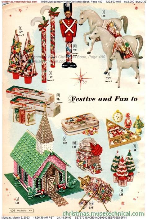 1959 Montgomery Ward Christmas Book Page 480 Catalogs And Wishbooks