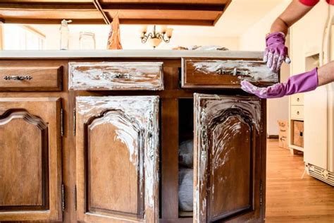 How To Degrease And Clean Wood Cabinets List In Progress