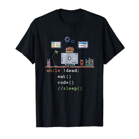 Eat Code Sleep Computer Programmer T Shirt Computer Programmer Programmer Computer Science