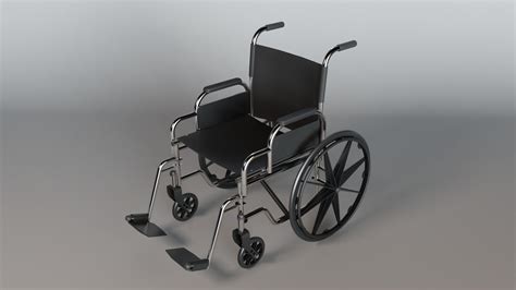 Wheelchair 3d Models Blender Blend Download Free3d