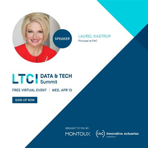 Laurel Kastrup On Linkedin There Are Only 2 Weeks Left Until I Speak At The Ltci Data And Tech…