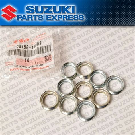 New Suzuki Oem Oil Drain Plug Crush Washer Gasket 10 Pack Mutiple