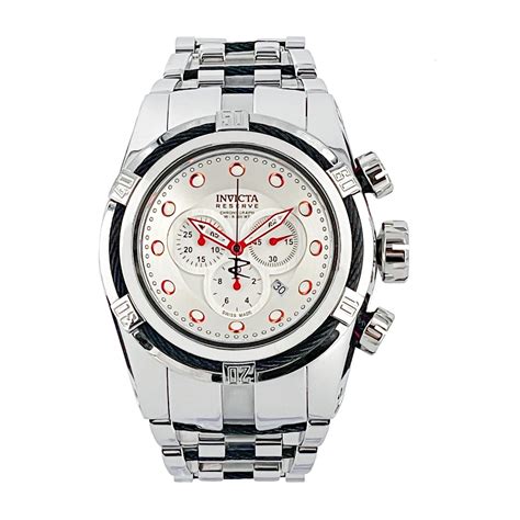 Invicta Reserve 52mm Bolt Zeus Swiss Made Chronograph Bracelet Watch
