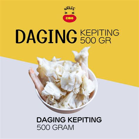 Jual Daging Kepiting 500 Gram Crab Meat Clawmeat Crab Daging