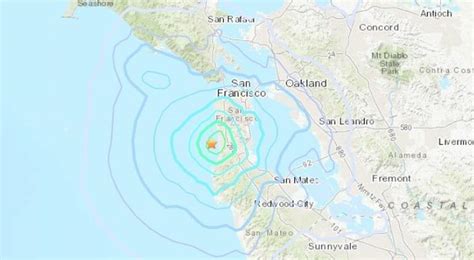 Sismo De 3 6 En Falla De San Andrés Despierta A San Francisco