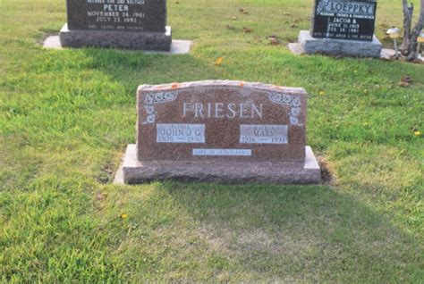 Maria “mary” Schellenberg Friesen 1916 1991 Mémorial Find A Grave