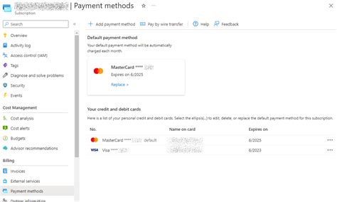 How Can I Set Different Payment Method For Different Subscriptions In