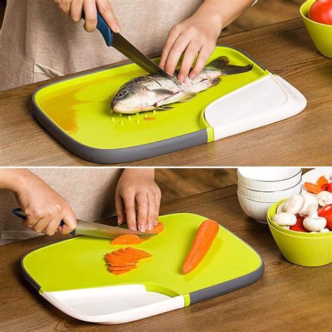 Double Sided Rice Shell Cutting Board Mildew Kitch Grandado