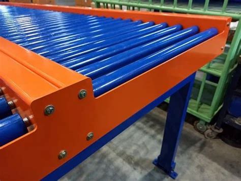 Steel 15 Ft Pallet Flow Rack Conveyor System Capacity 100 Kg Per Ft