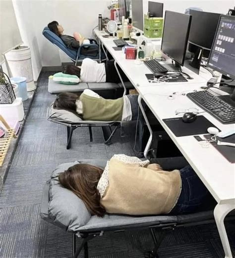 Employees Made To Sleep At Work While They Work 100 Hours Each Week