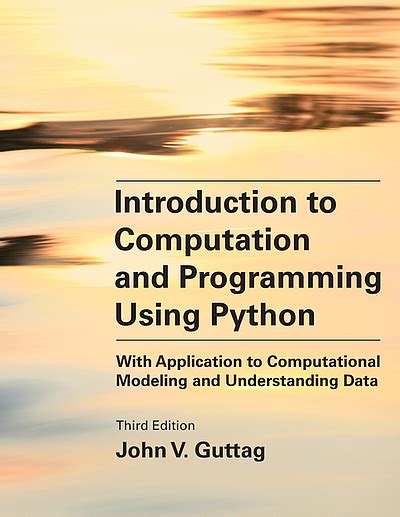 Introduction To Computation And Programming Using Python With