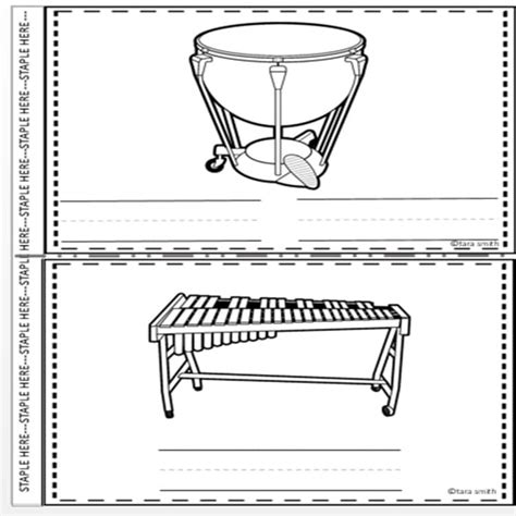 Instruments Of The Orchestra Percussion Booklet Tpt