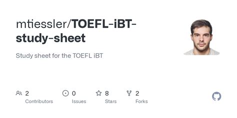 Github Mtiesslertoefl Ibt Study Sheet Study Sheet For The Toefl Ibt