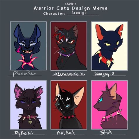 Scourge Drawings Warrior Cats Scourge Warrior Cats Comics Warrior