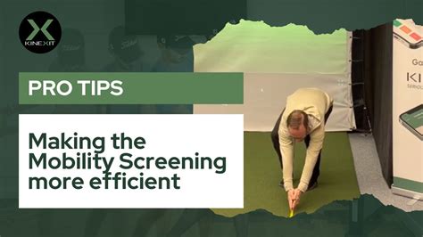 [pro Tip] Making Your Mobility Screening More Efficient Youtube