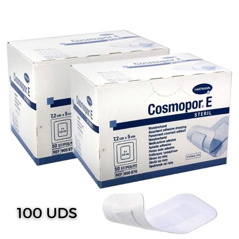 Aposito Estéril Cosmopor E 72 X 5 Cm 2 Cajas De 50 Uds Salunatur