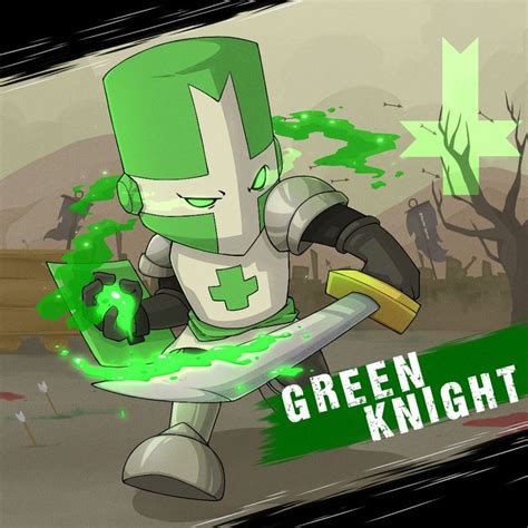 Castle Crashers Green Knight Grey Knight Castle Crashers Character