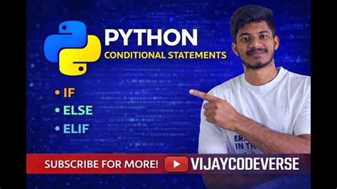Python Conditional Statements Explained If Else Elif English