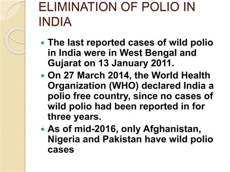 Polio Viruses And Polio Immunisation Ppt By Dr Prince C P Pptx