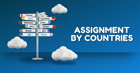 Assignment By Countries Workingment