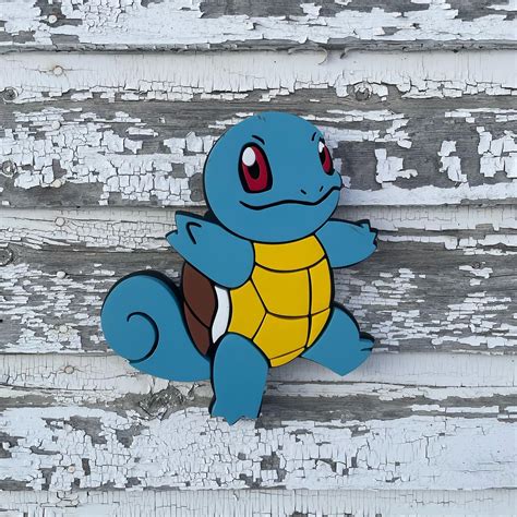 Western 006 Squirtle “when It Feels Threatened It Draws Its Limbs Inside Its Shell And