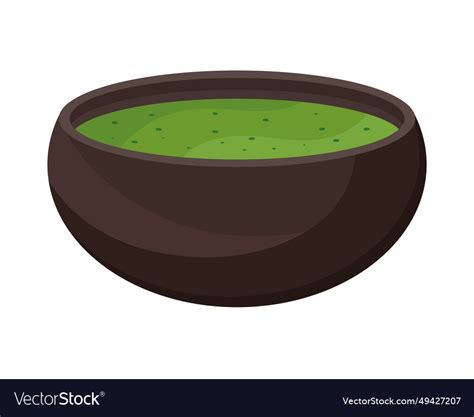 Japan Chawan Matcha Tea Royalty Free Vector Image