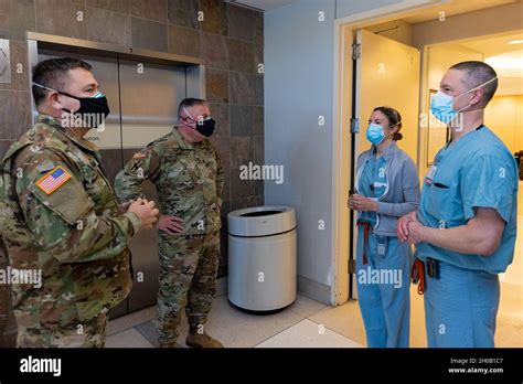 Us Army Maj Gen Pablo Estrada Left Commander Of Task Force 46