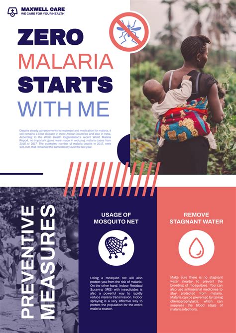 Malaria Preventive Poster Poster Template