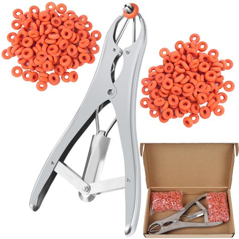 Buy Goat Banding Kit Stainless Steel Bander 200 Castrator Rings