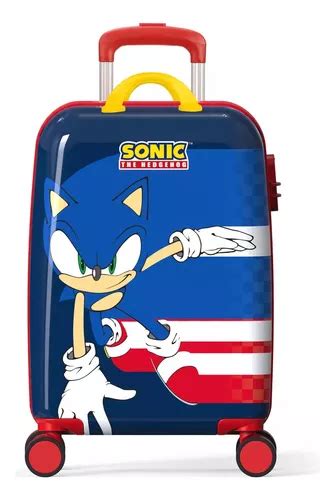 Mala Pequena De Viagem Sonic Azul Parcelamento Sem Juros