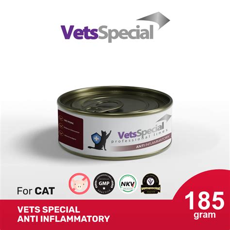 Jual Vets Special Anti Inflammatory Cat 185g 5 Pcs Shopee Indonesia