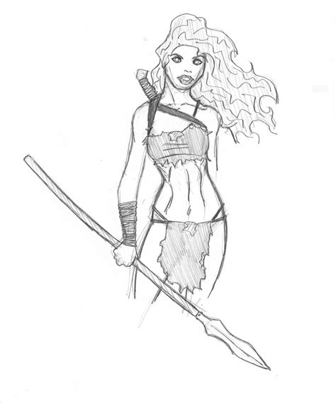 Barbarian Babe By Samwisetheawesome On Deviantart