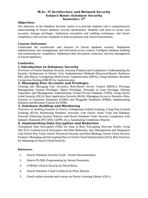 Data Base Security Pdf Databases Cloud Computing