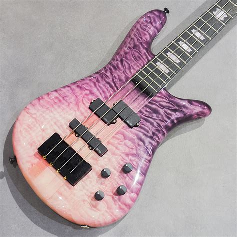 Spector Usa Custom Shop Ns 2 Qmsa Meb Emg Pjx Pink Fade High Gloss