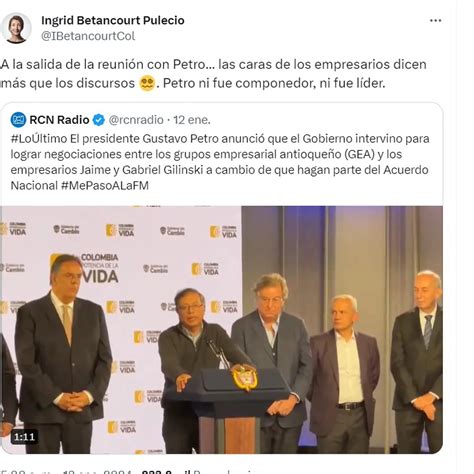 María José Pizarro Le Responde A Ingrid Betancourt Por Crítica A Petro