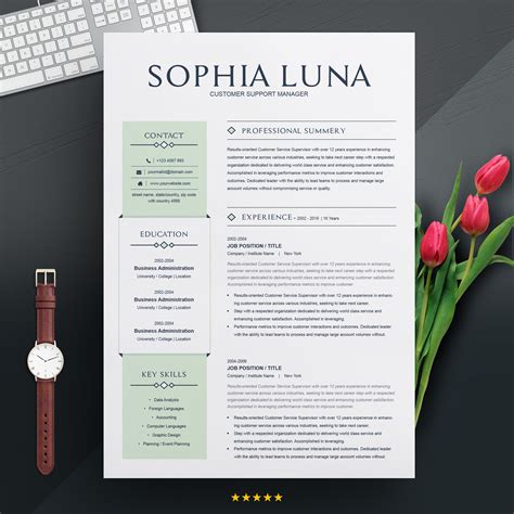 Best Professional Resume Templates 2025 Free Archie Ridgeway A
