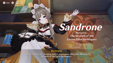 We Finally Meet The Creator Of Katheryne Sandrone Marionette Genshin Impact V 6 0 Youtube