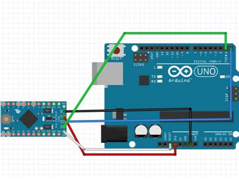 Program Arduino Pro Mini From Arduino Uno