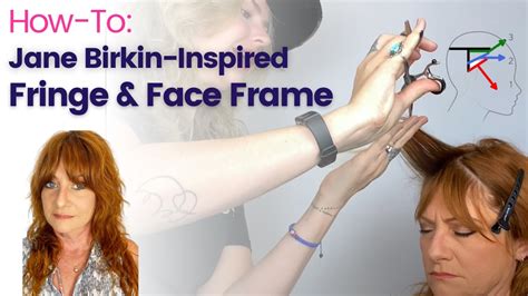 How To Jane Birkin Inspired Bang And Face Frame In 10 Mins With Becka