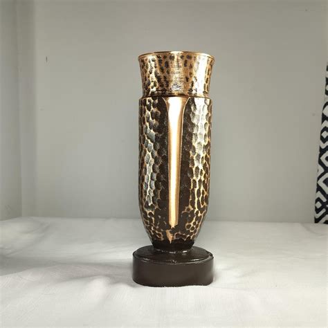 Solid Bronze Cemetery Vase Etsy