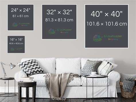 Size Chart Square Photos Grasshopper Geography