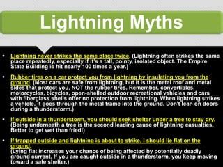 Lightning Facts Pptx