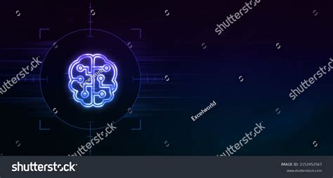 3d Analytics Engine Icon Neon Sign Stock Illustration 2152952567